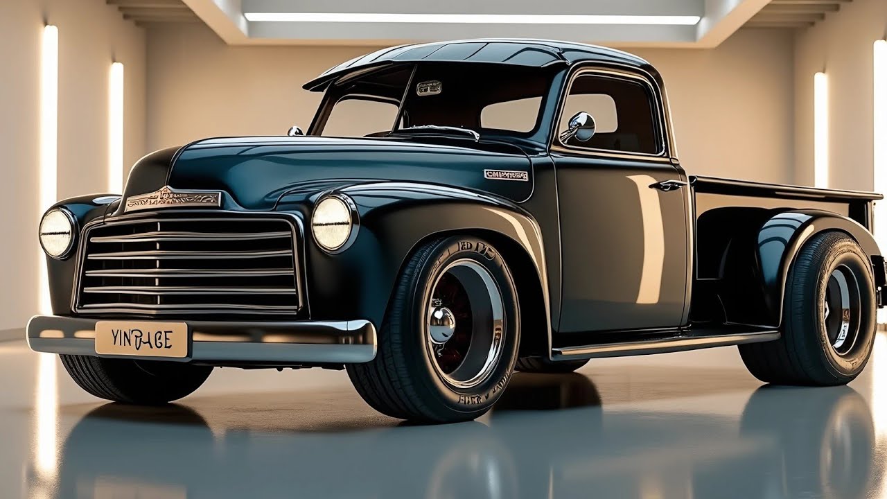 2025 GMC Vintage Pickup Review: A Blast from the Past: A Retro-Style ...