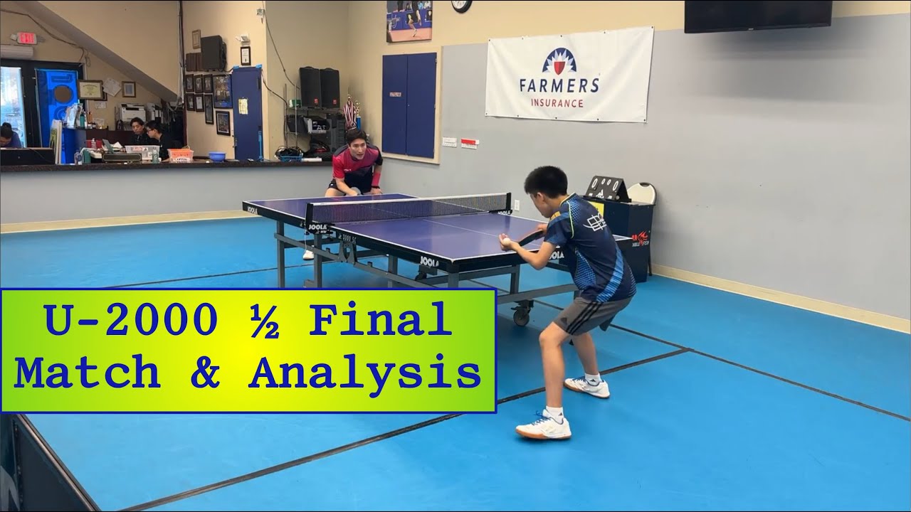Complete Table Tennis Match and Analysis (ep.1) - YouTube