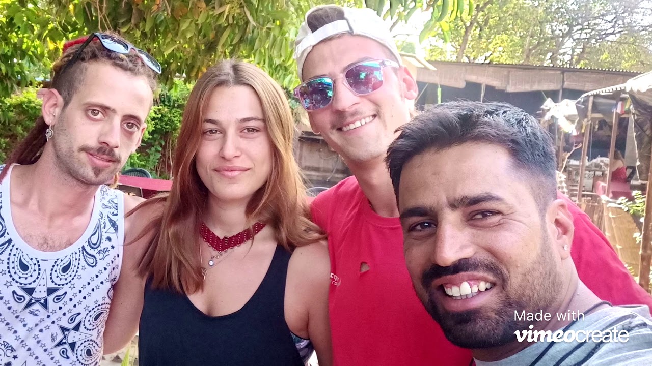 funky monkey cafe pushkar - YouTube