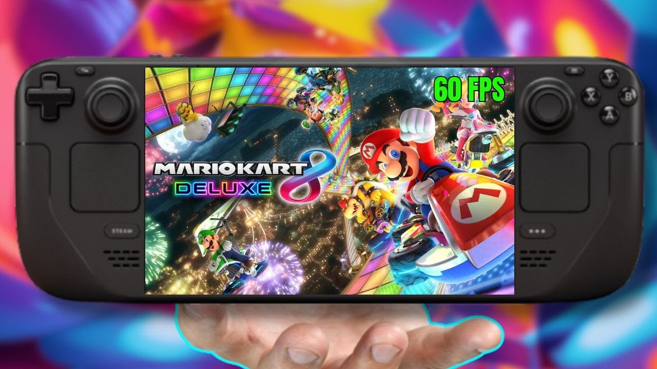 Mario Kart 8 Deluxe On The Steam Deck OLED | Steam Deck Gameplay 2025 ...
