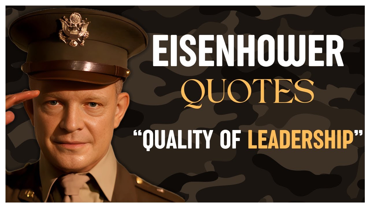 Dwight Eisenhower Quotes | President and Supreme Commander in World War ...