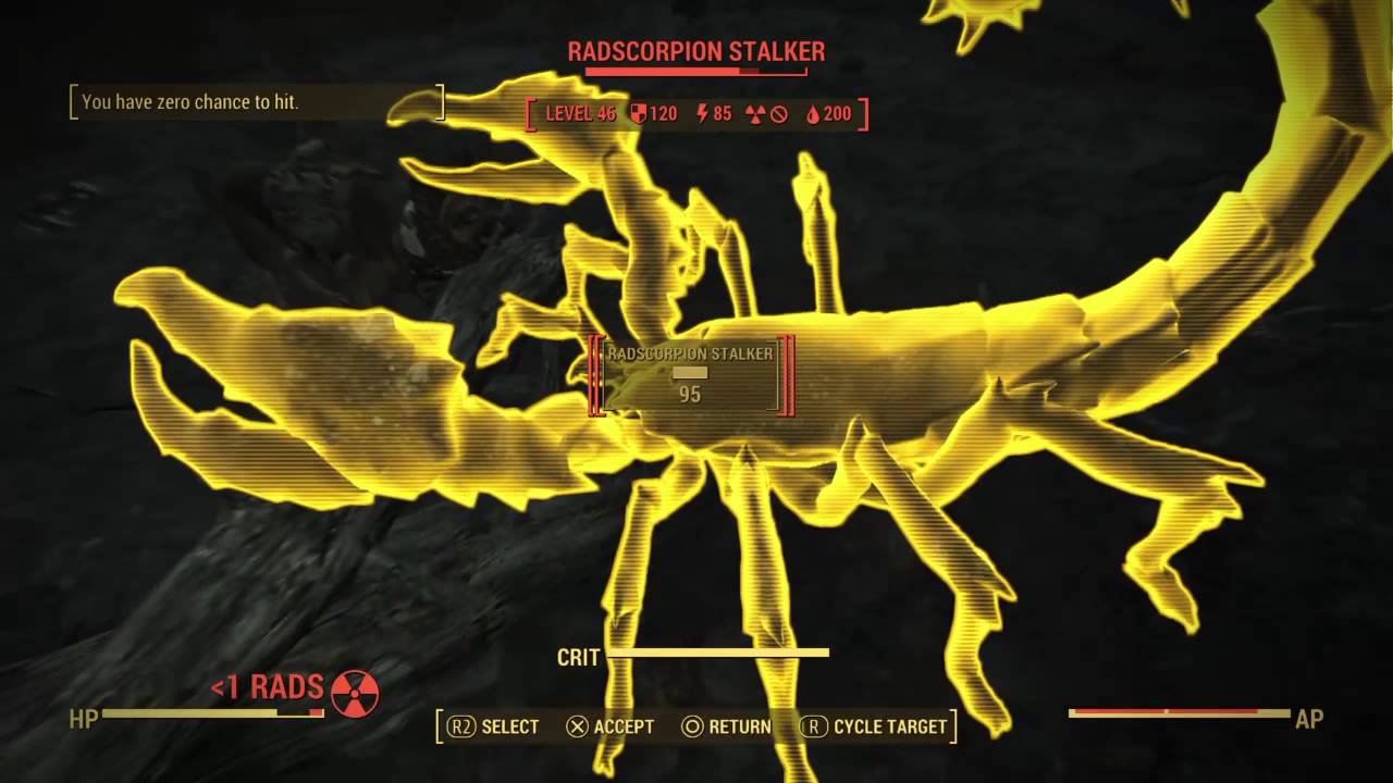 Fallout 4 Glowing Deathclaw vs Glowing Radscorpion - YouTube