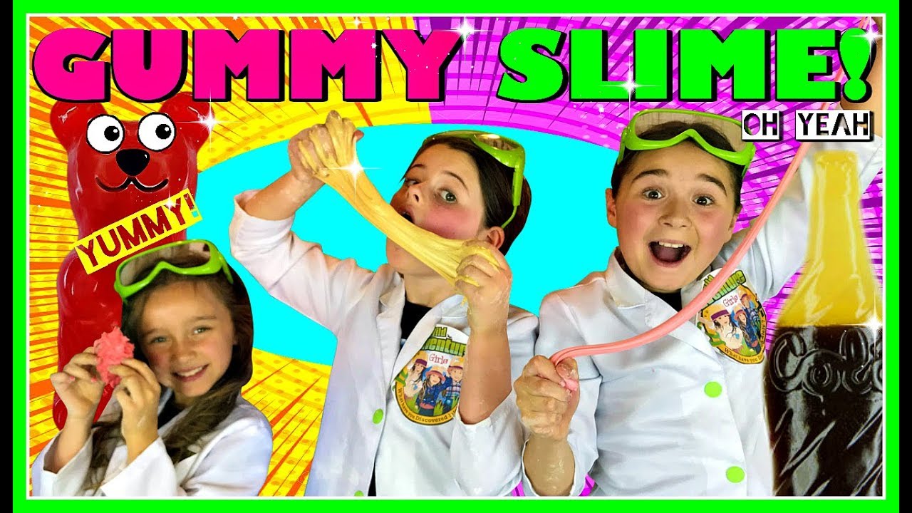 Edible Slime From GIANT Gummies! Learn How to Make Edible Slime Candy ...