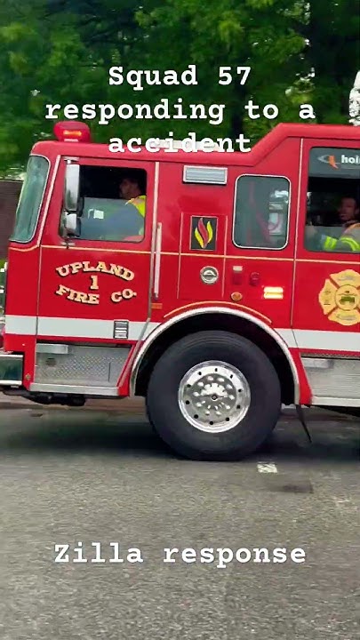Squad 57 responding #ufd #57 #seagrave #delco #responding - YouTube