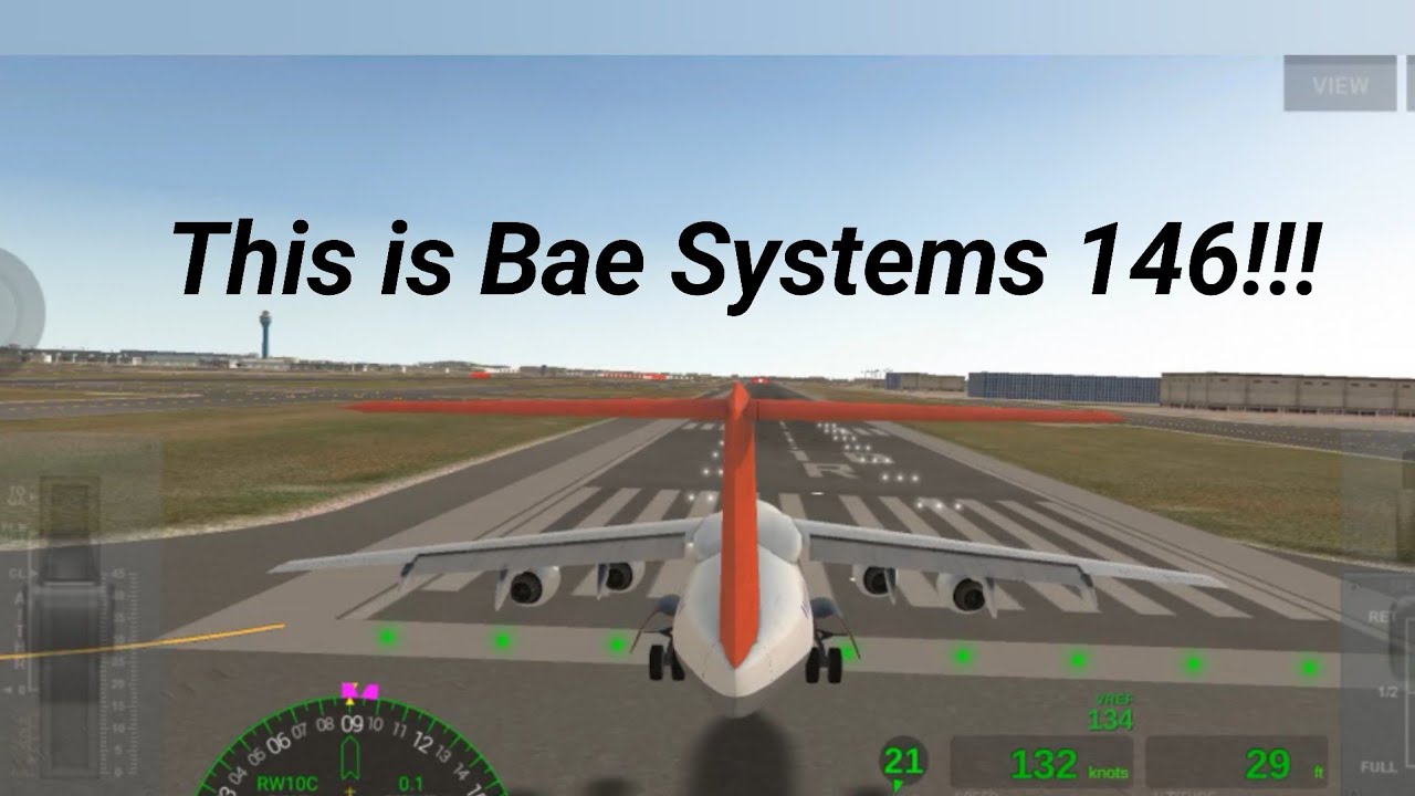 Bae Systems 146 ! High To Low Altitude (Airline Commander) - YouTube