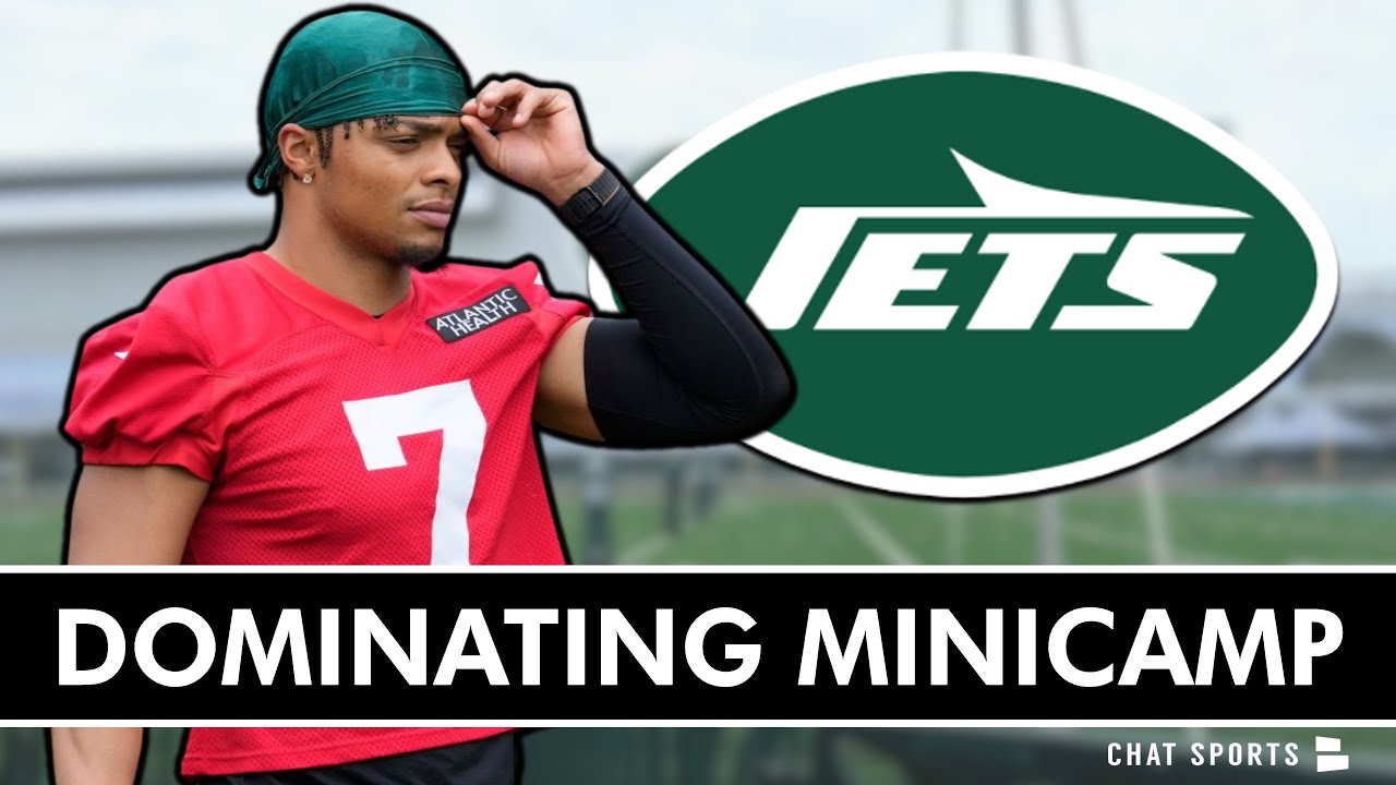 Justin Fields SHINES! New York Jets Minicamp Practice News, Rumors ...