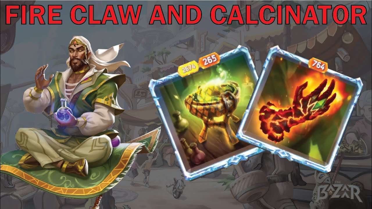 Fire Claw Mak is Awesome! | Deadly duo with calcinator | The Bazaar ...