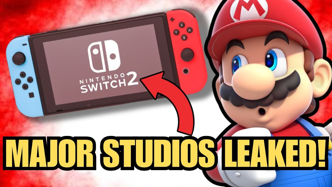 Nintendo Switch 2 Leak: Major Studios working on Nintendo IPs! - YouTube