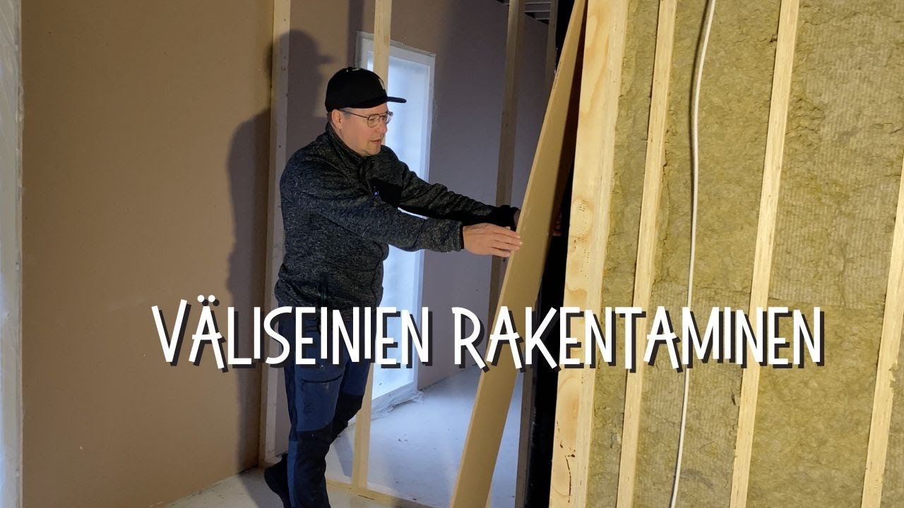 Väliseinien rakentaminen - YouTube