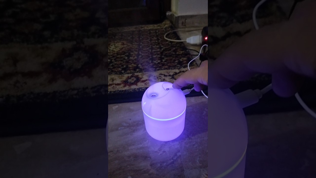 temu €€€ υγραντηρας humidifier - YouTube