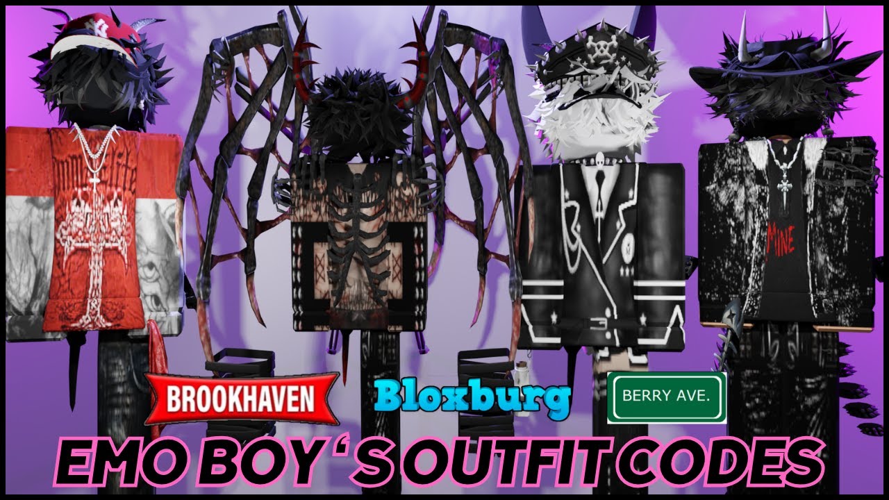 New Boy Outfits Code For Brookhaven And Berry Avenue | Roblox ...
