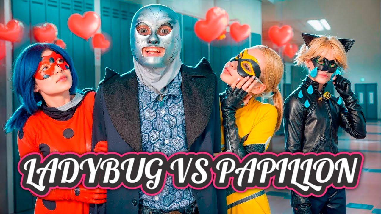 Ladybug VS Papillon en español! | Las Aventuras de Ladybug! - YouTube