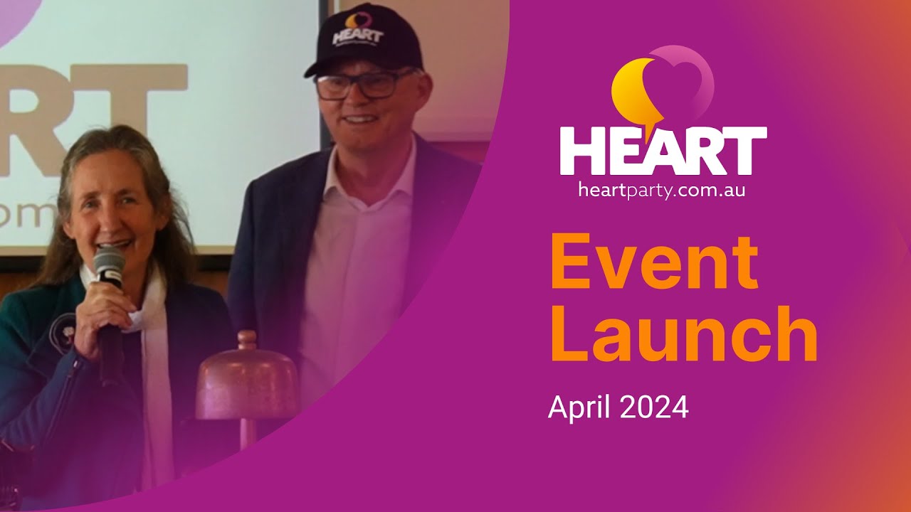 HEART Party Launch Highlights 14 April 2024 - YouTube