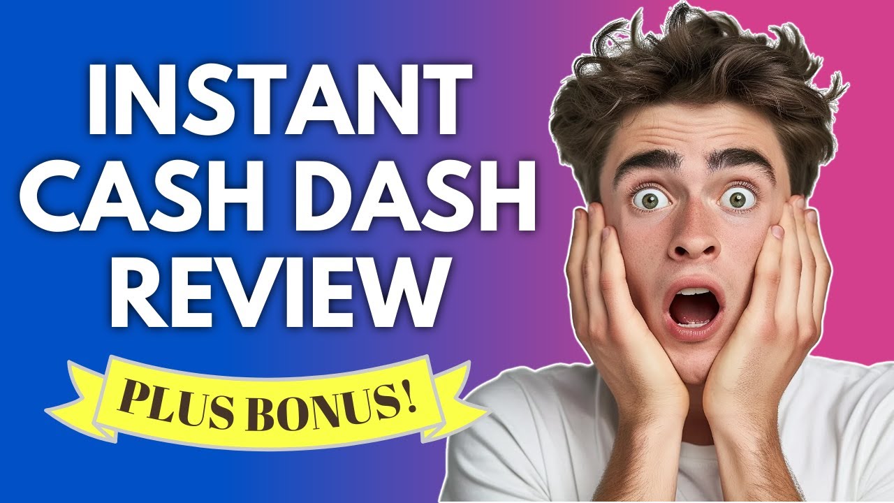 Instant Cash Dash Review - Make EASY Side Hustle Income Online! - YouTube