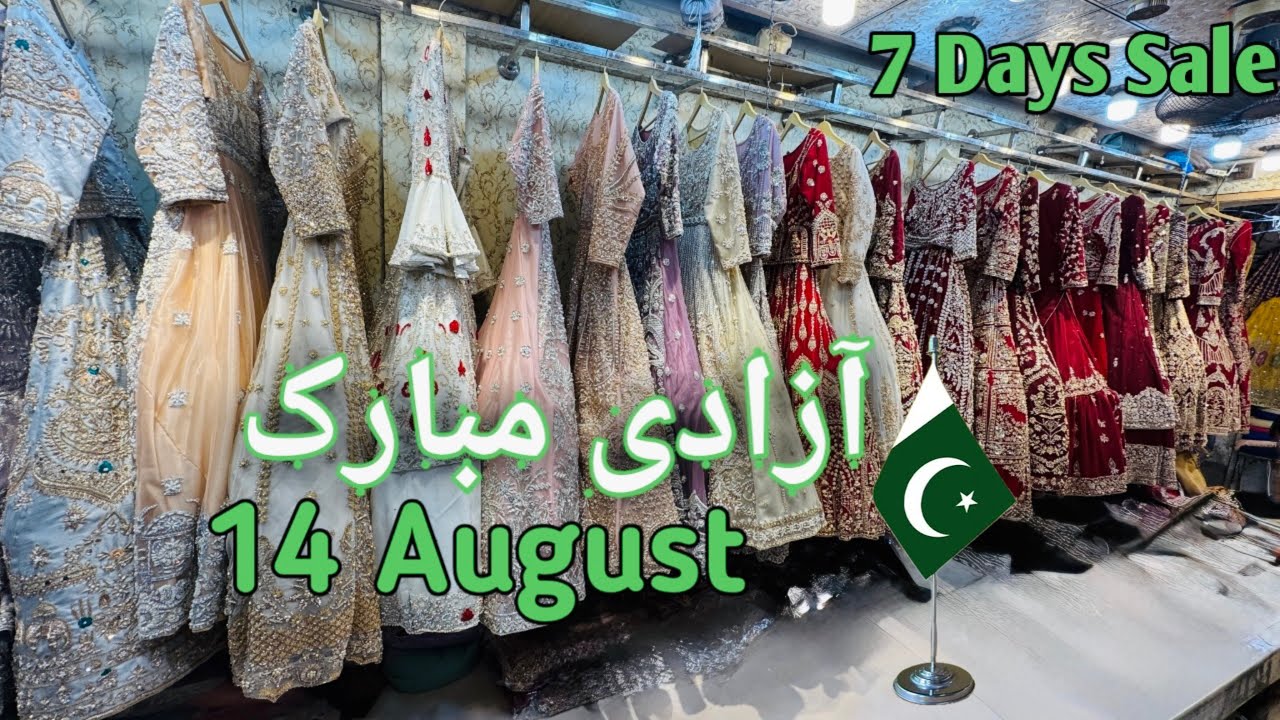 Y.Bridal Big Sale Bridal Lehnga Maxi Freedom Mubarak Sale…. 7 Days Sale ...