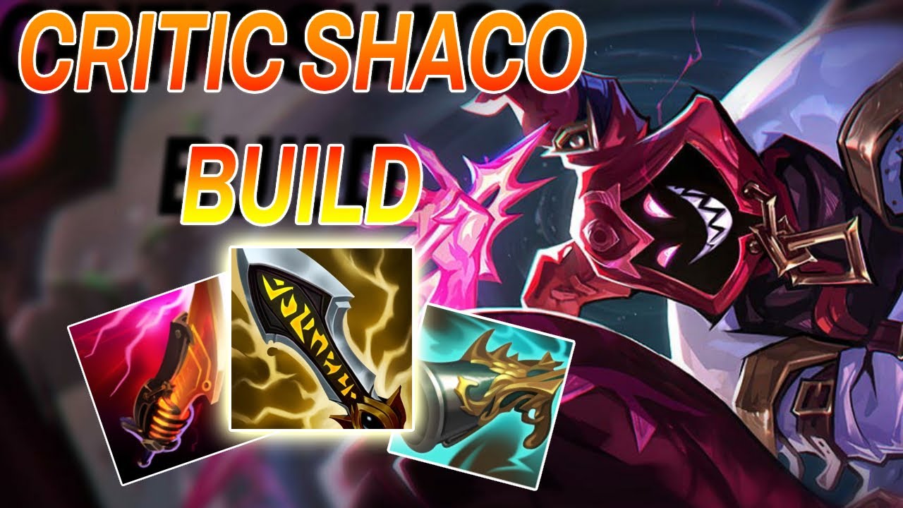 1 vs 9 AD SHACO JUNGLE S14.12 - CRIT BUILD BROKEN - YouTube