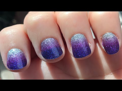 How to apply Lily and Fox nail wraps! GRAPE SODA!!!