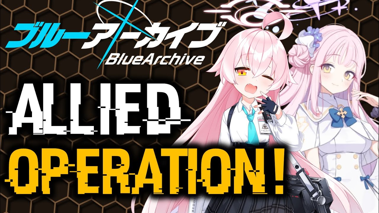 ALLIED OPERATION - CHROMA BOSSES GUIDE! | Blue Archive - YouTube