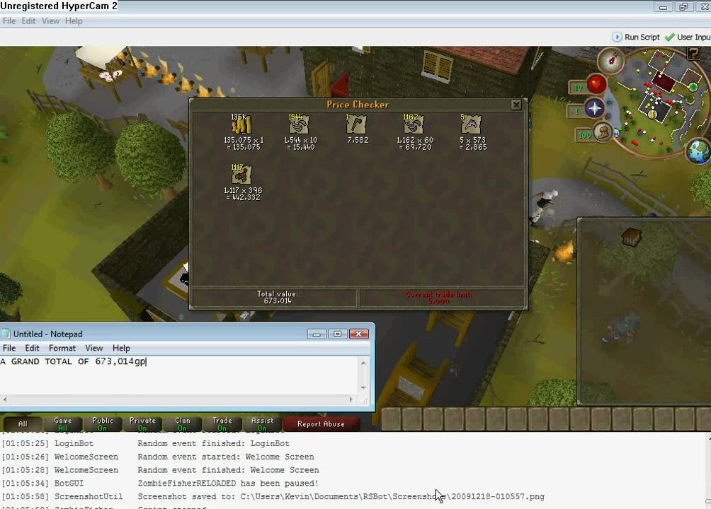 Runescape Bots! - YouTube
