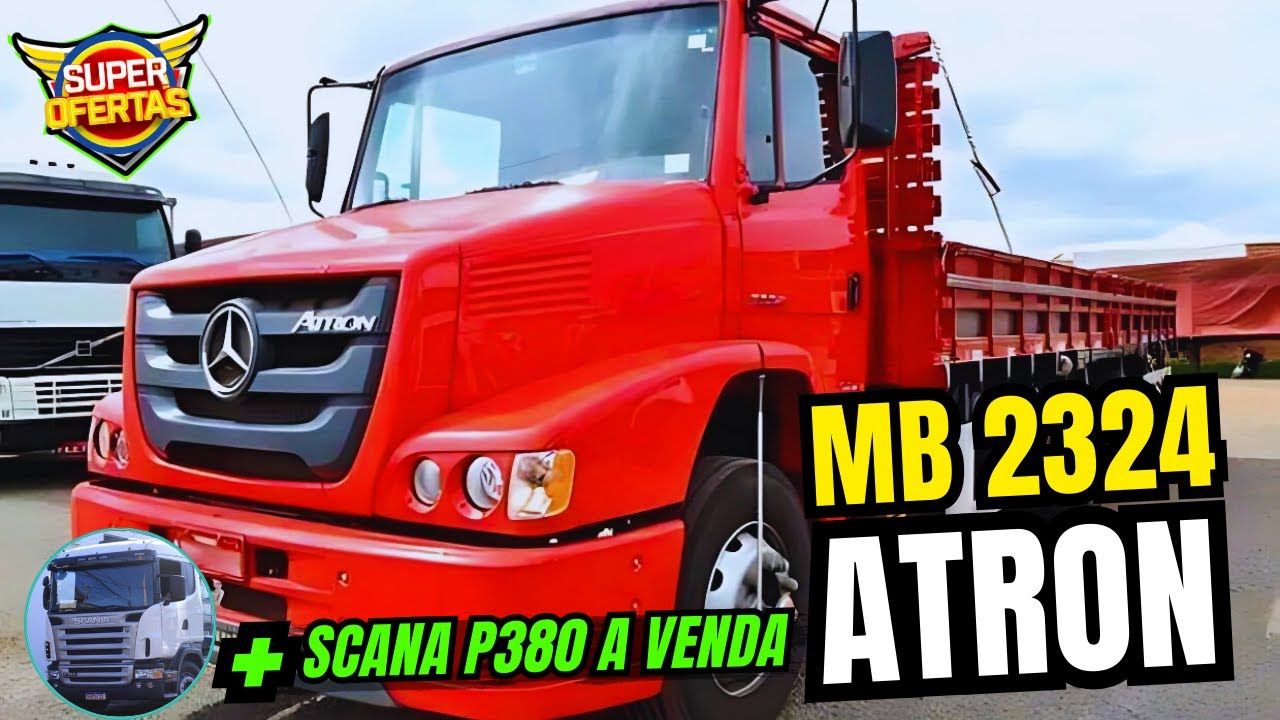 ATRON 2324 6X2 QUALIFICADO a VENDA à PARTIR DE 280 MIL REAIS #mb2324 # ...