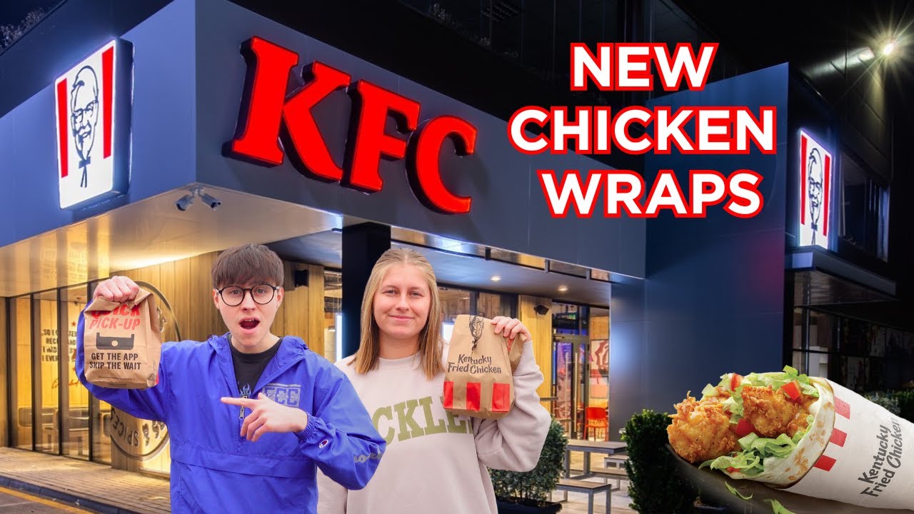 NEW Mac & Cheese Wraps at KFC - YouTube