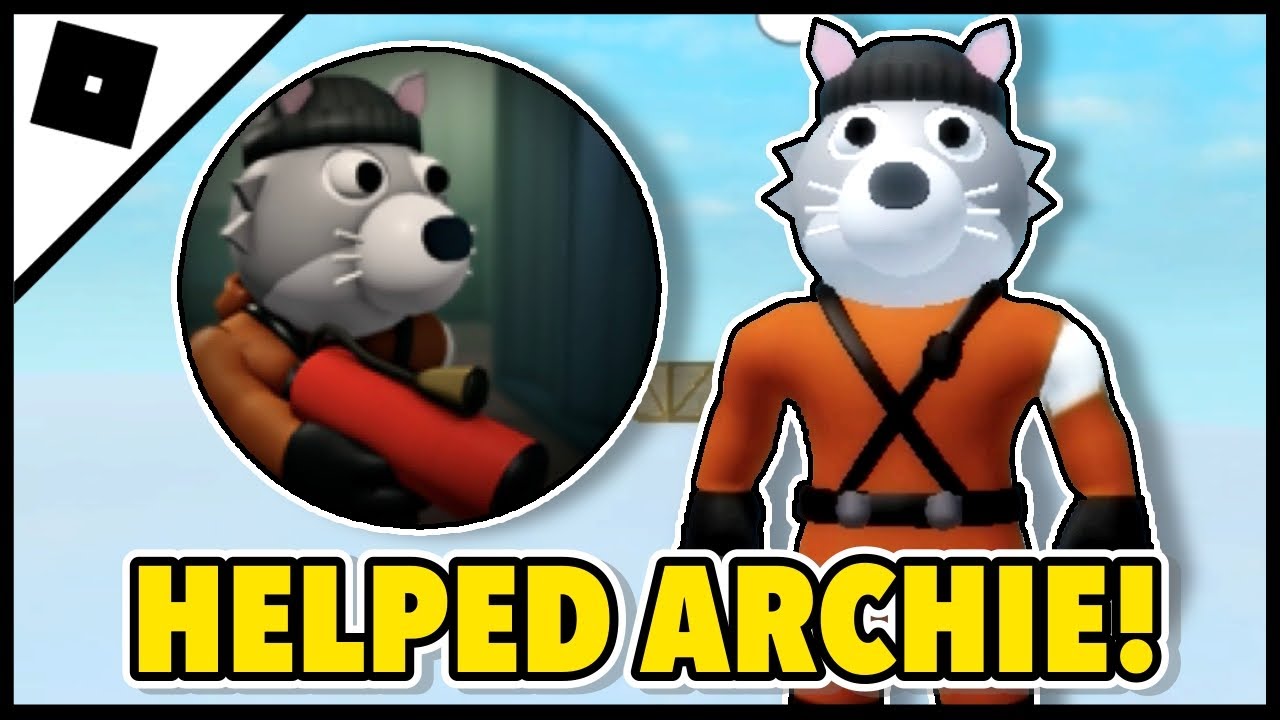 How to get the "HELPED ARCHIE!" BADGE + ARCHIE MORPH in THE PIGGY ...