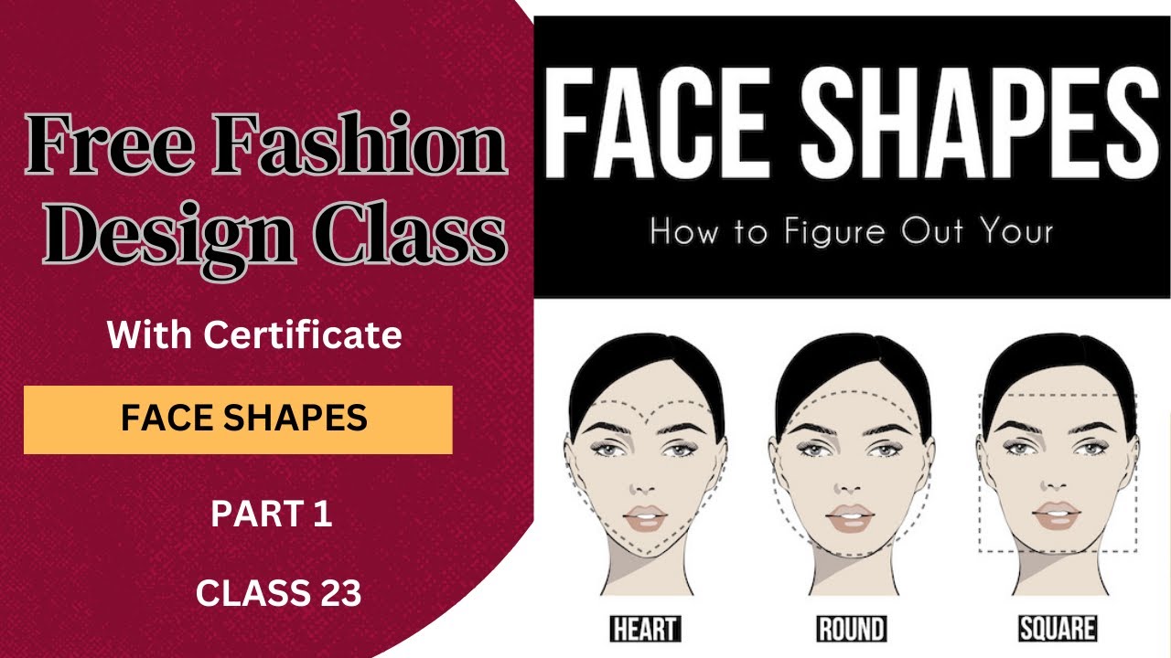 Fashion Design Class (With Certificate) - FACE SHAPES PART1 [Class 23 ...