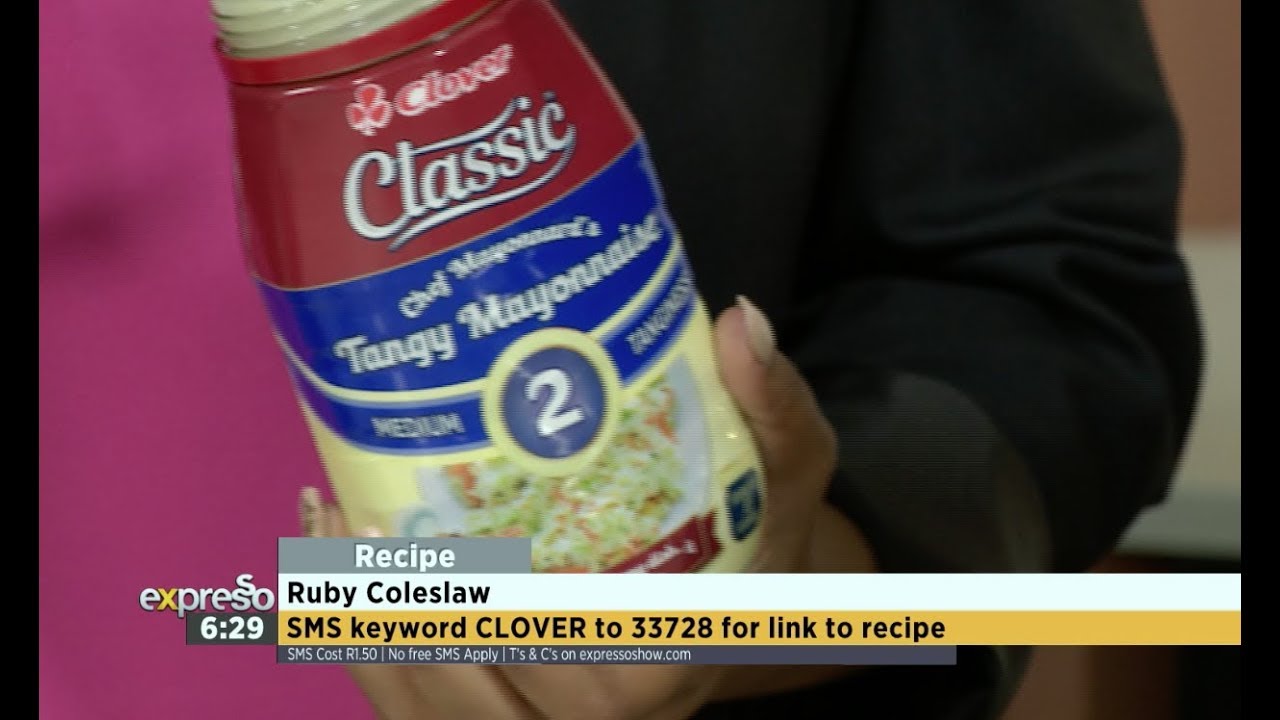 Recipe: Ruby Coleslaw (CLOVER) - YouTube