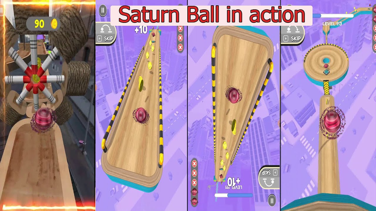 Going Balls - Level 111 - 113 Super SpeedRun || Saturn Ball || Gameplay ...