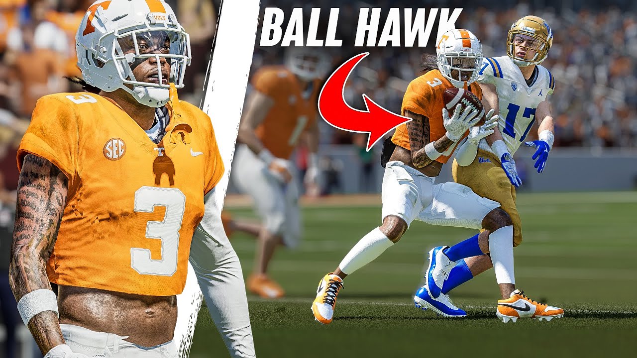 NCAA Football 24 Road To Glory - BALL HAWK Cornerback Causing Problems ...