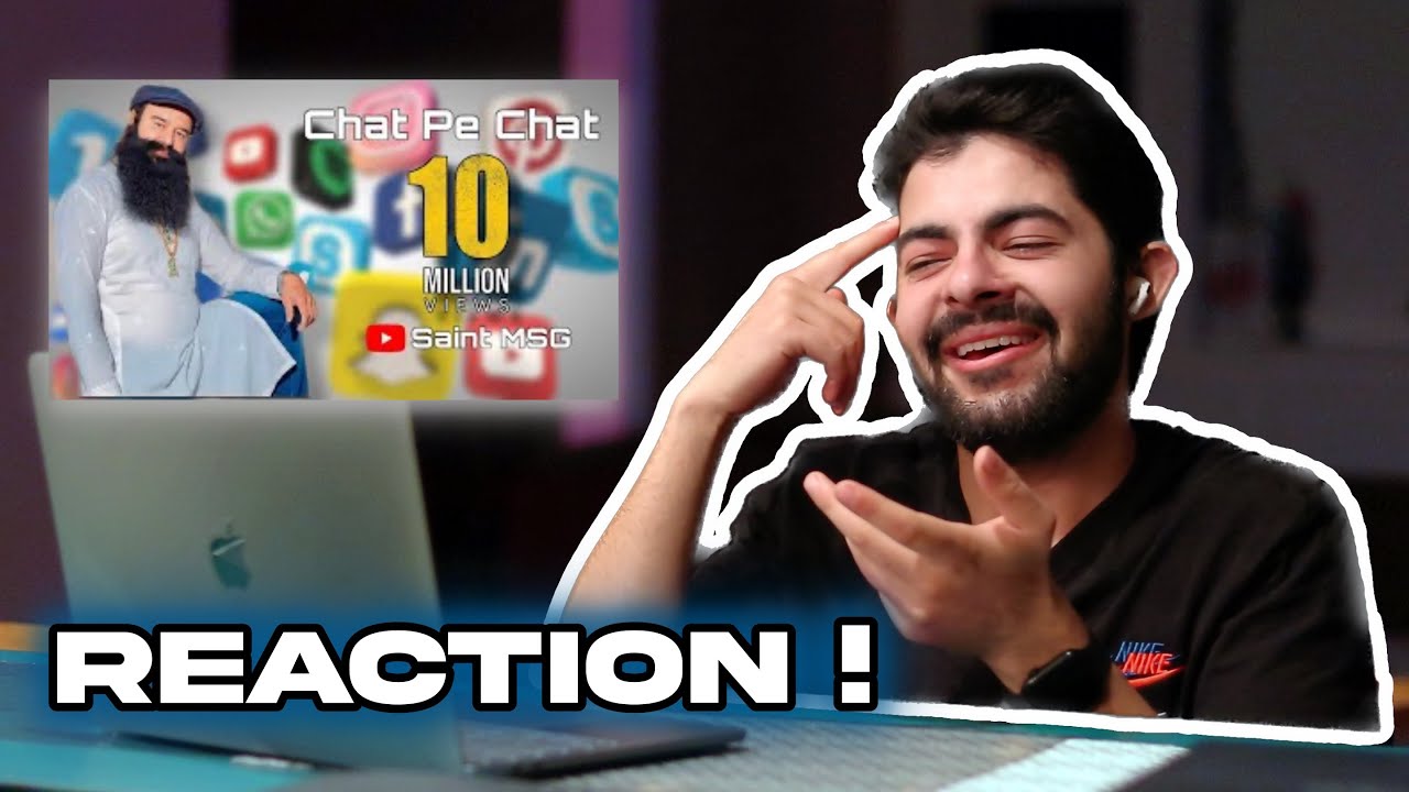 Pakistani Reaction on Song CHAT PE CHAT | SAINT DR. MSG - YouTube