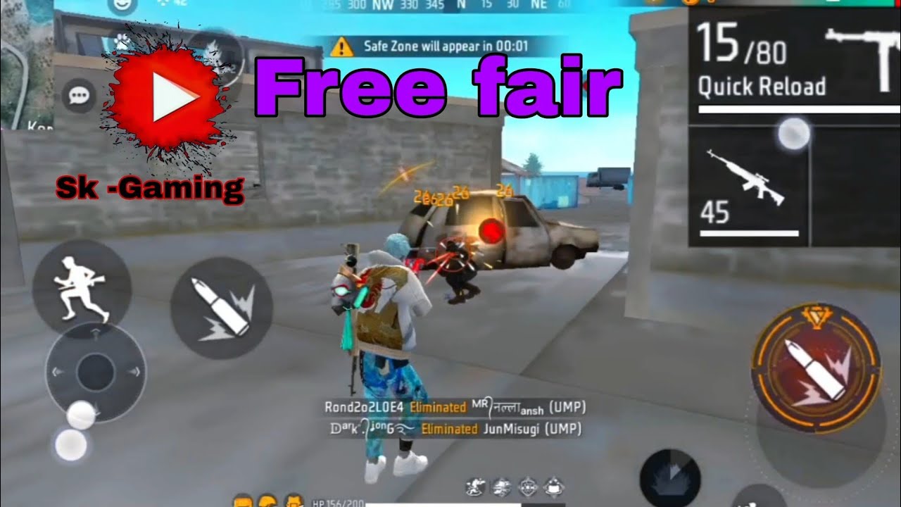 free fair video फ्री फायर लवर - YouTube