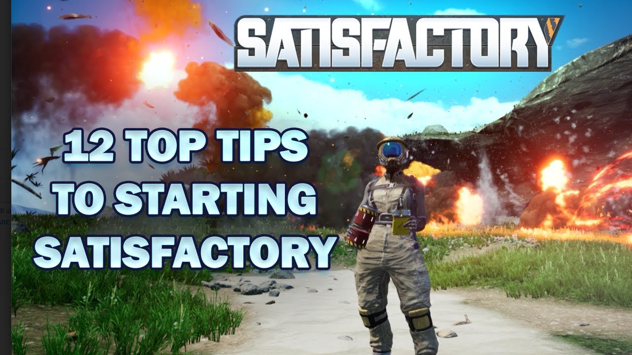 12 Top tips for efficient starts in Satisfactory - YouTube