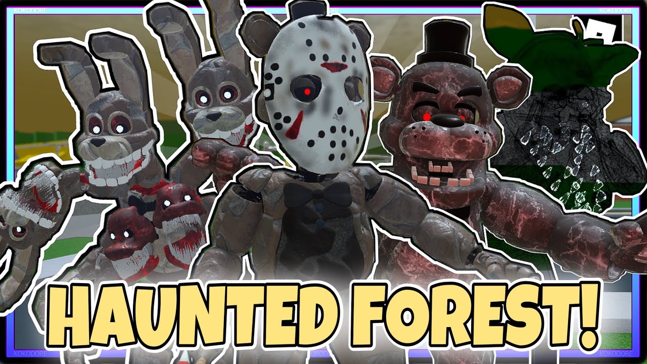 HOW TO GET ALL 6 NEW BADGE "HAUNTED FOREST BADGE" in THE FNAF OVERNIGHT ...