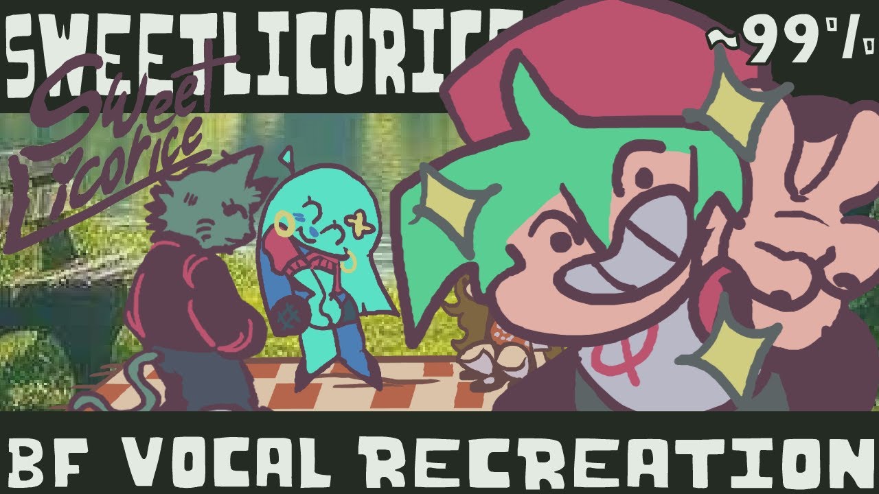 [FNF] Sweet Licorice Bf Vocal Recreation [+MIDI] - YouTube