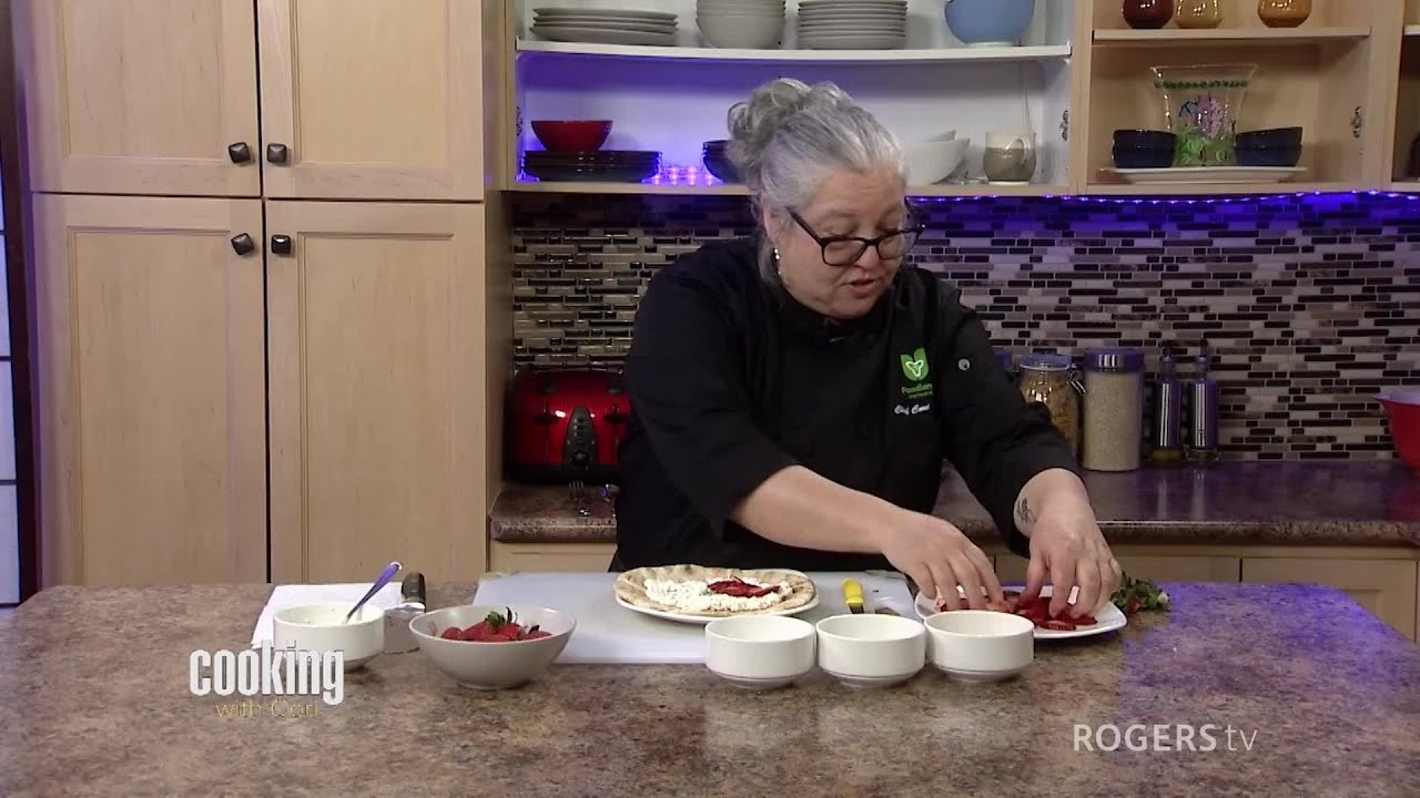 Foodland Ontario Recipes | Cooking with Cori - Strawberry Basil Ricotta ...