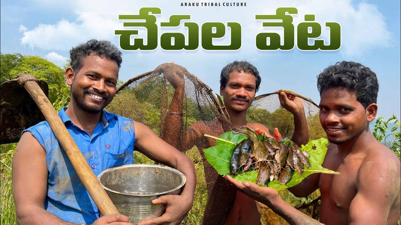 చేపల పులుసు : ఇంతలా దొరుకుతాయి అనుకోలేదు । Village Style Chepala Pulusu ...