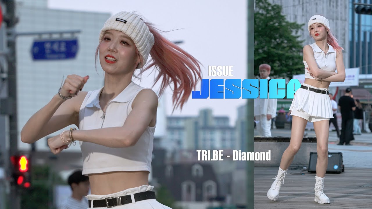 이슈 イシュー ISSUE 제시카 ジェシカ Jessica ( TRI.BE - Diamond ) fancam 4K 20240610 ...