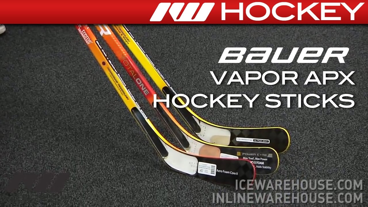 Bauer Vapor APX Hockey Stick Review - YouTube