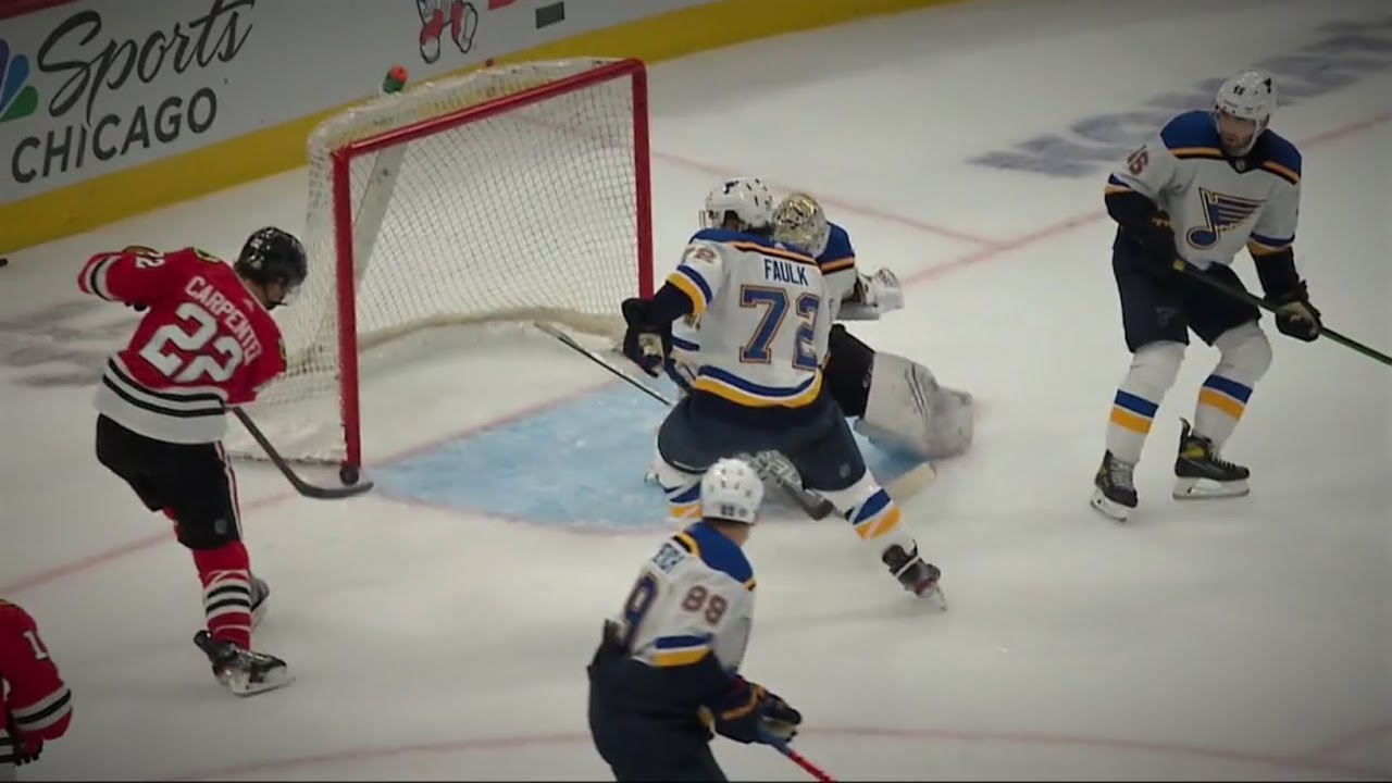 Ryan Carpenter Quickly Answers For Chicago To Pull Within 2 Goals - YouTube