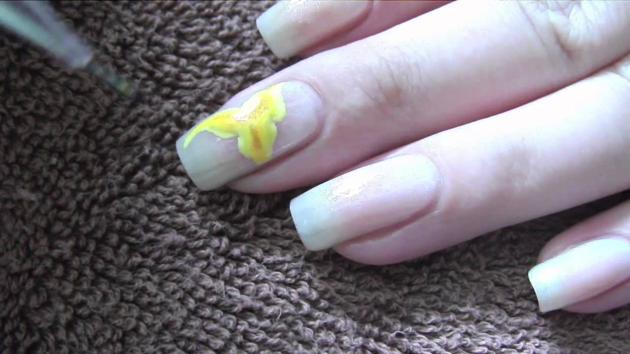 Lily Nails Tutorial - YouTube
