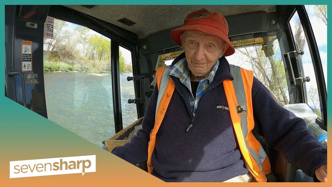 Meet the oldest bulldozer driver in the world - YouTube