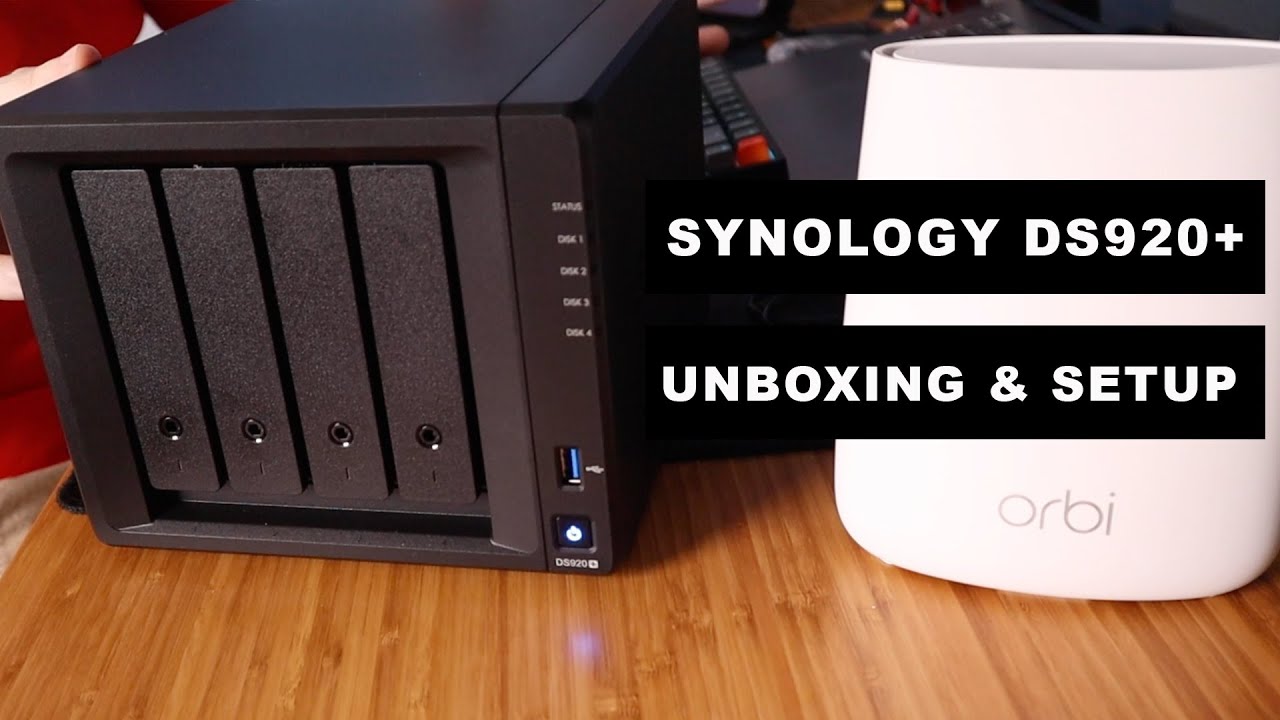 NAS Synology DS920+: Unboxing & Setup [Español] - YouTube