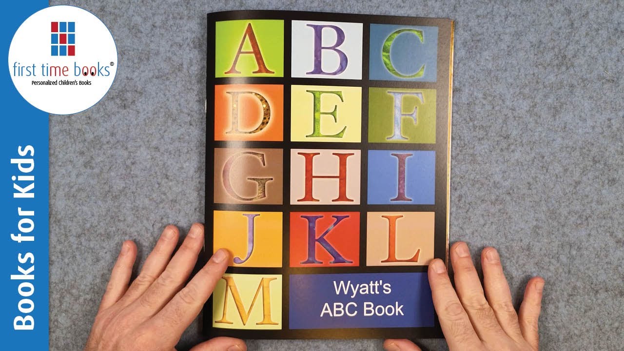 Wyatt's ABC Book - Personalized Children's Books - First Time Books ...