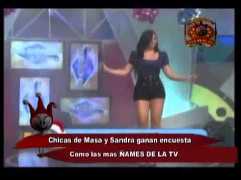 CHICAS DE MASA Y SANDRA GANAN ENCUESTA COMO LAS MAS ÑAMES DE LA TV ...