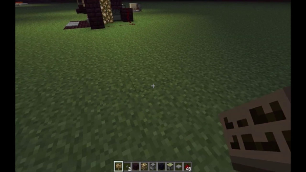 Minecraft - How to Make an Automatic Nether Portal - YouTube