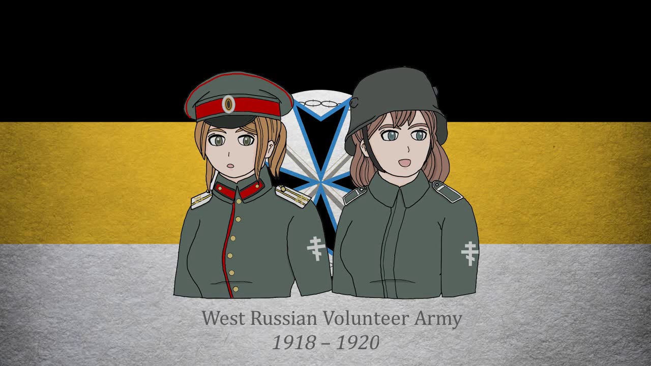 West Russian Volunteer Army - Nachts steht Hunger - YouTube