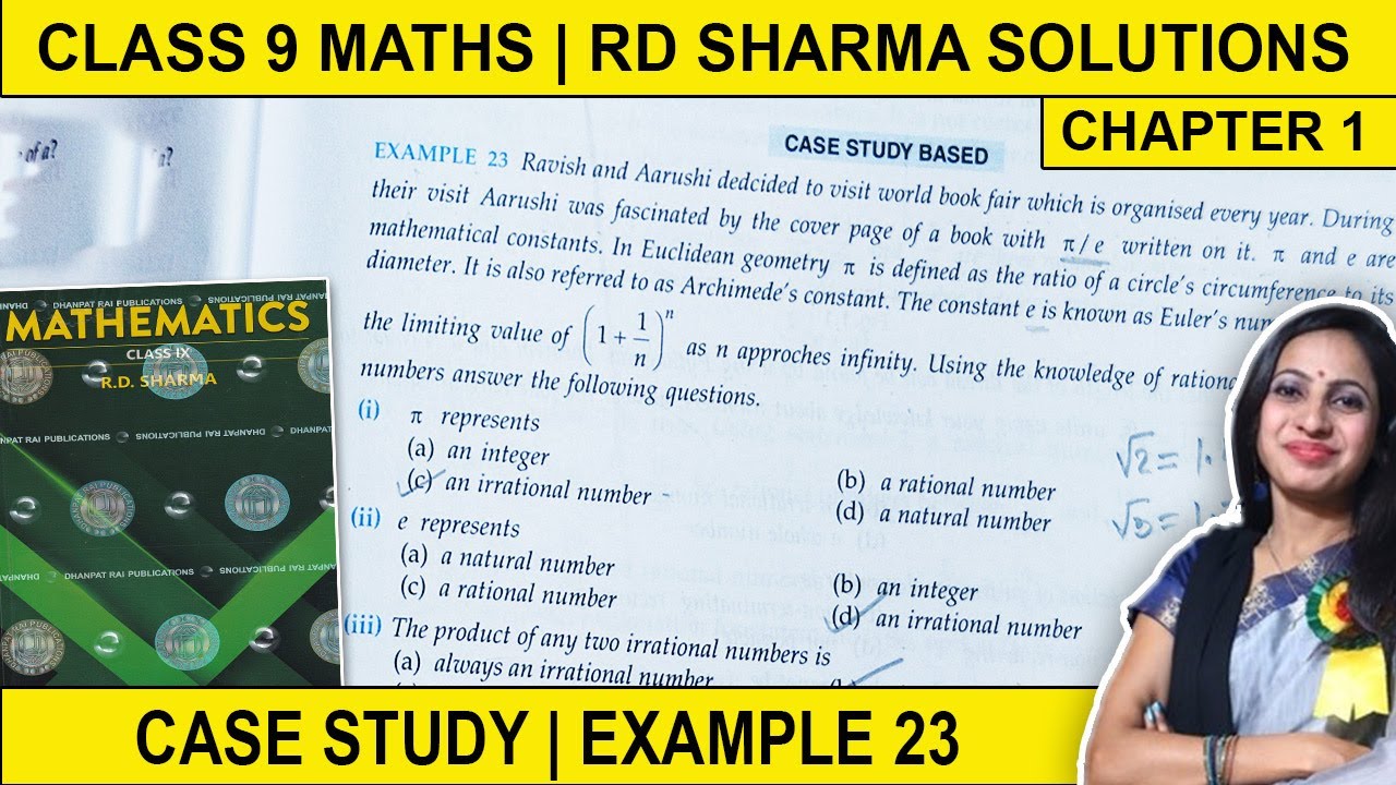 Class 9 Maths Case Study | Chapter 1 Number System MCQ's Example 23 ...