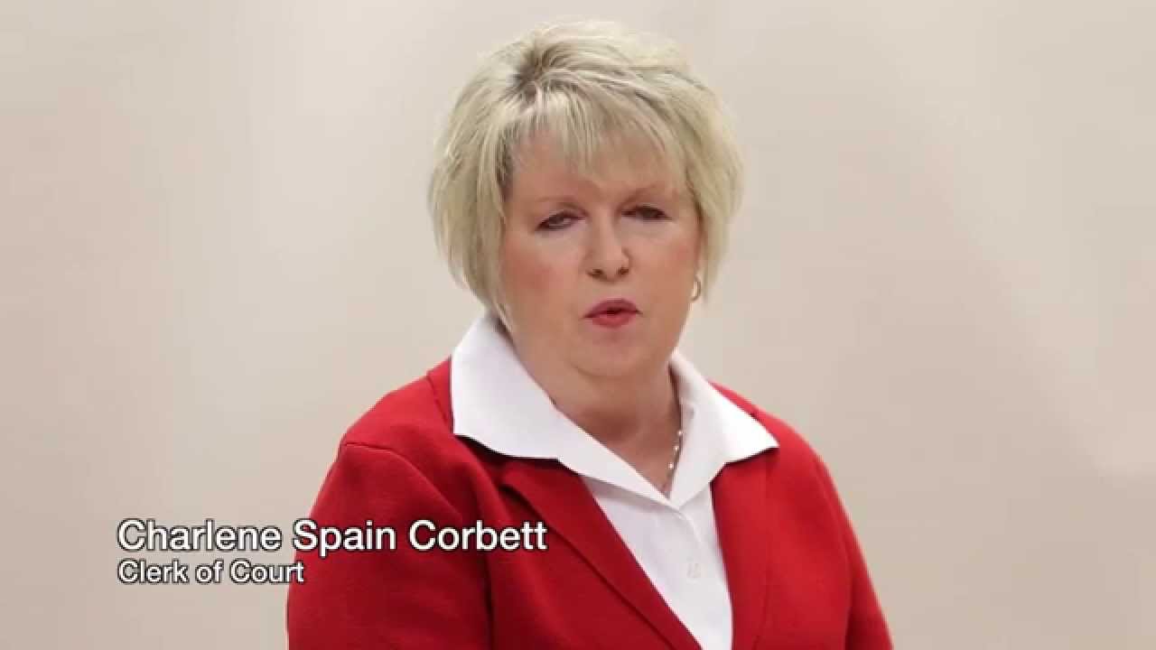 Charlene Spain Corbett: Clerk of Court - YouTube