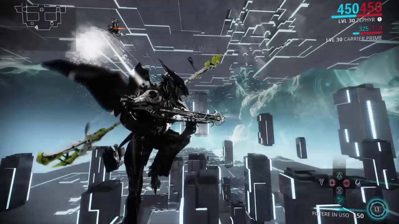 Warframe - ZEPHYR endless flight build - YouTube